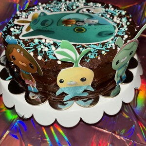 Octonauts Edible Cake Toppers , Can Customize Cake Toppers, Octonauts ...