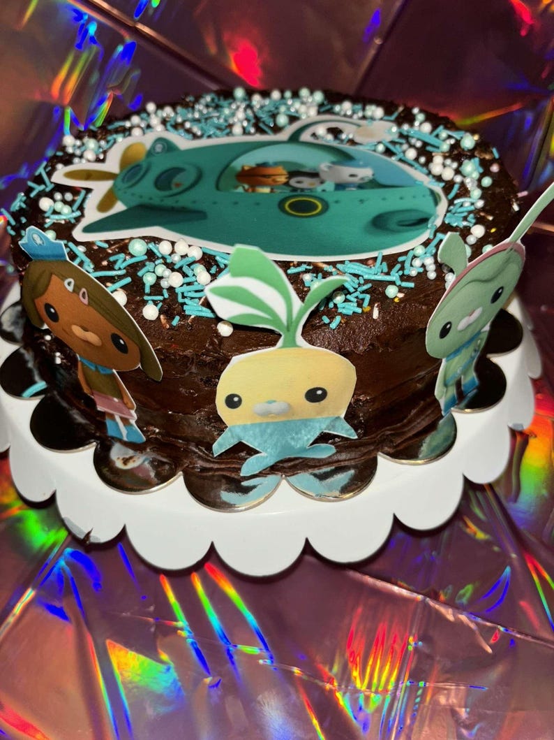 Octonauts Edible Cake Toppers , Can Customize Cake Toppers, Octonauts ...