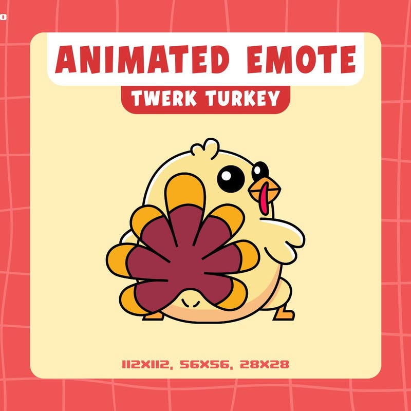 Kawaii Turkey - Etsy
