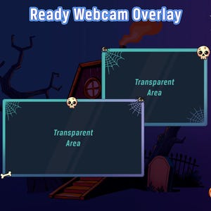 Spooky Coffin. Twitch Overlay, Twitch Screen, Stream Package for Twitch ...