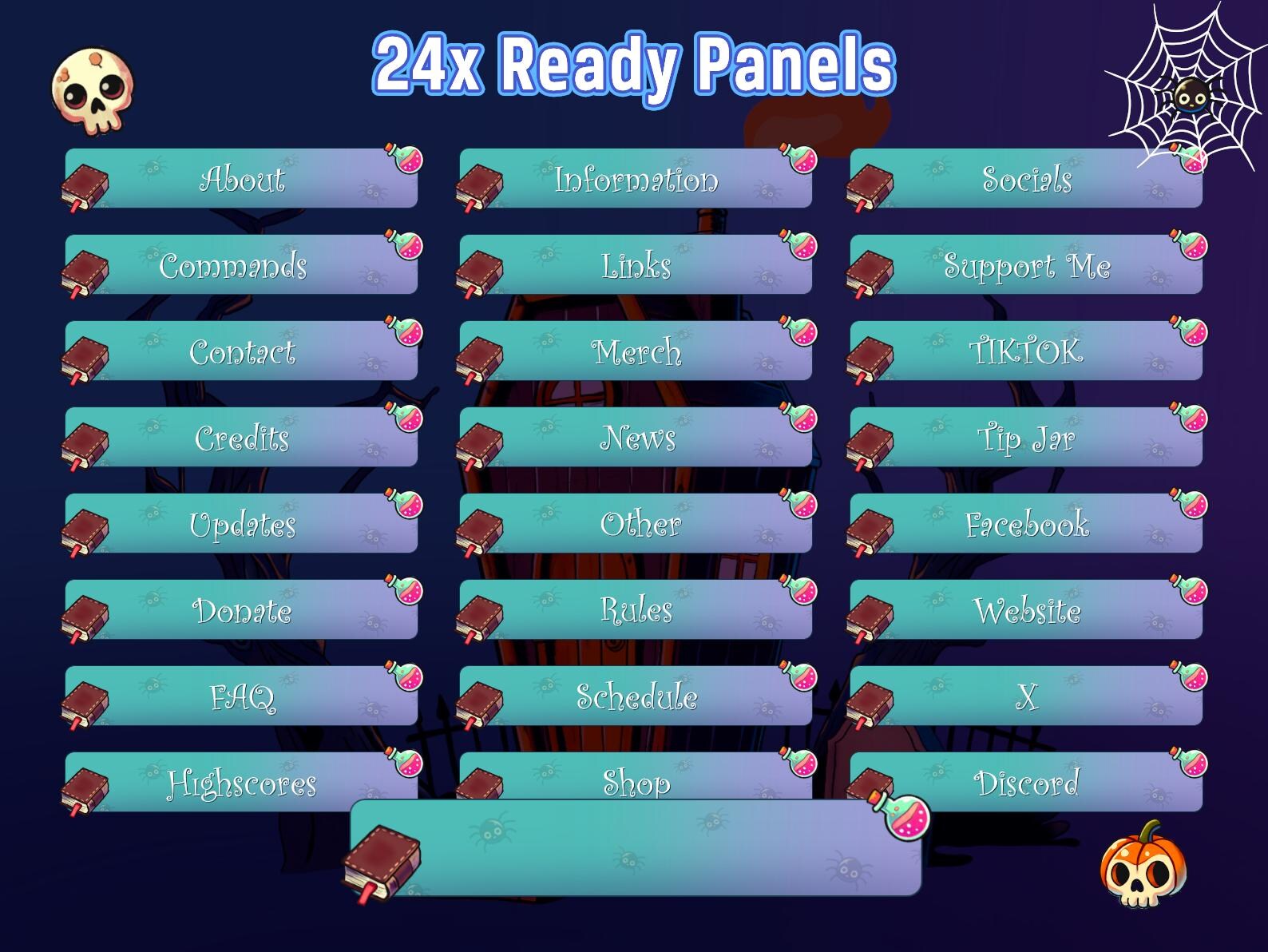Spooky Coffin. Twitch Overlay, Twitch Screen, Stream Package for Twitch ...