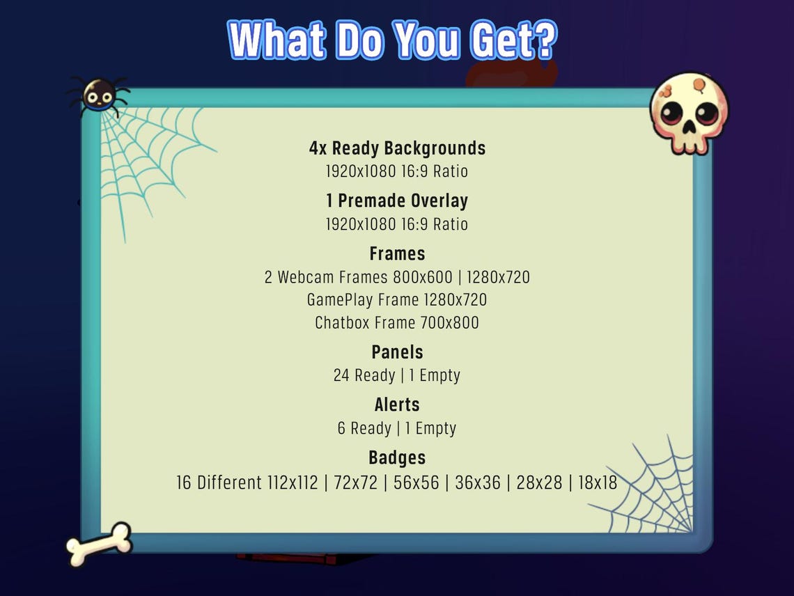 Spooky Coffin. Twitch Overlay, Twitch Screen, Stream Package for Twitch ...
