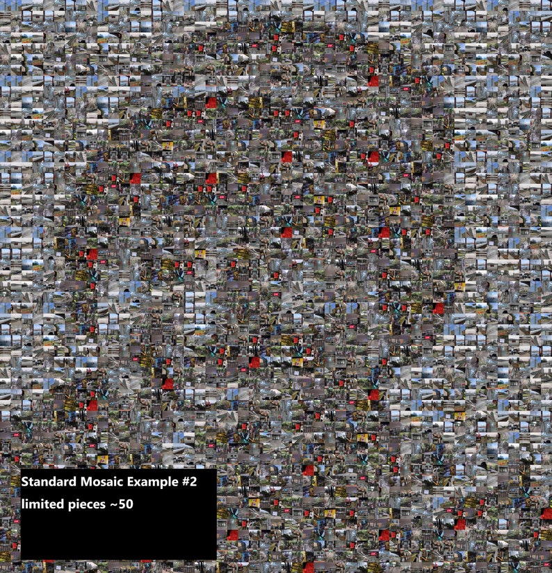 Custom Digital Photo Mosaic - Unique Artwork Created Just for You ...