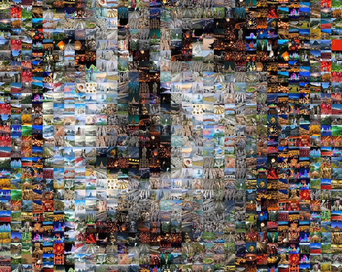 Custom Digital Photo Mosaic - Unique Artwork Created Just for You ...