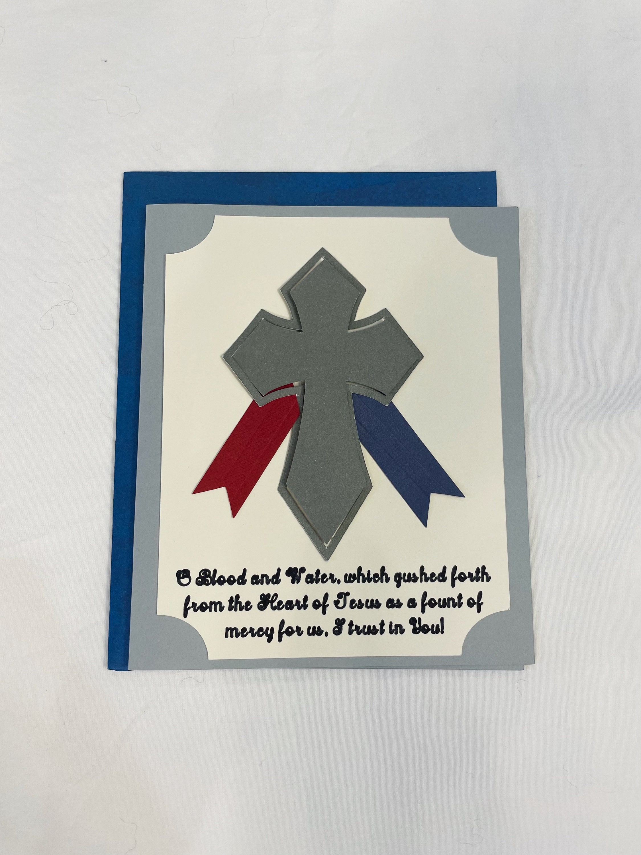 Catholic Stationary Cards. Handmade. Choose From 10 Different Choices ...