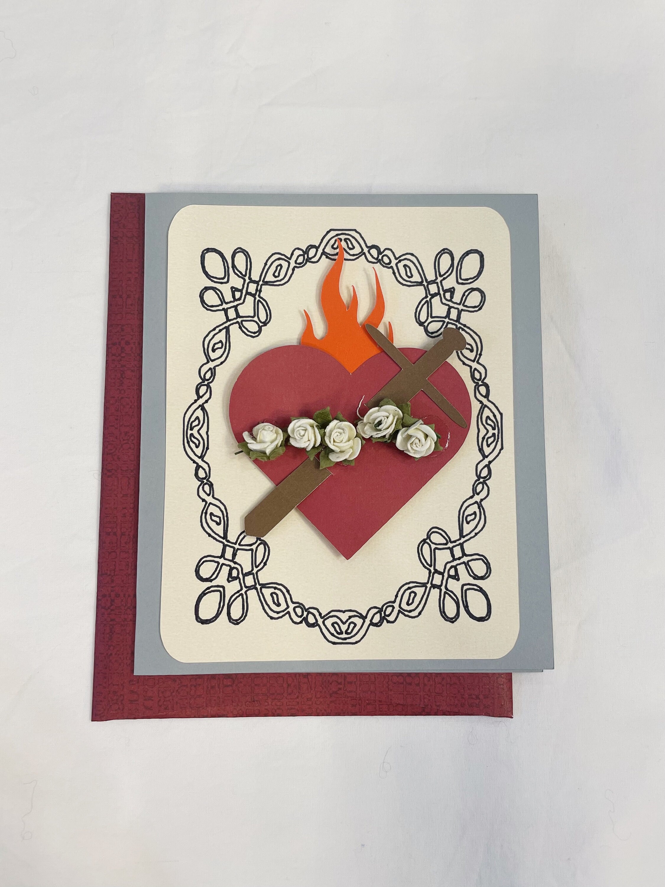Catholic Stationary Cards. Handmade. Choose From 10 Different Choices ...