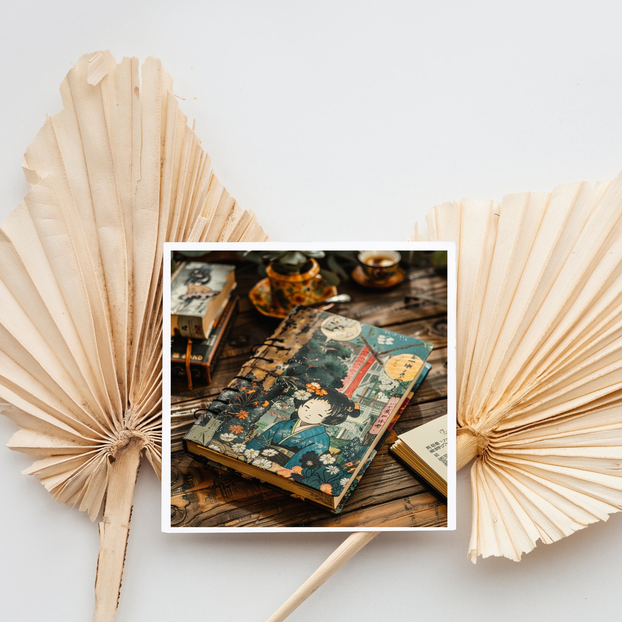 Studio Ghibli Junk Journal Digital Paper, Anime Lover Ghibli Junk ...