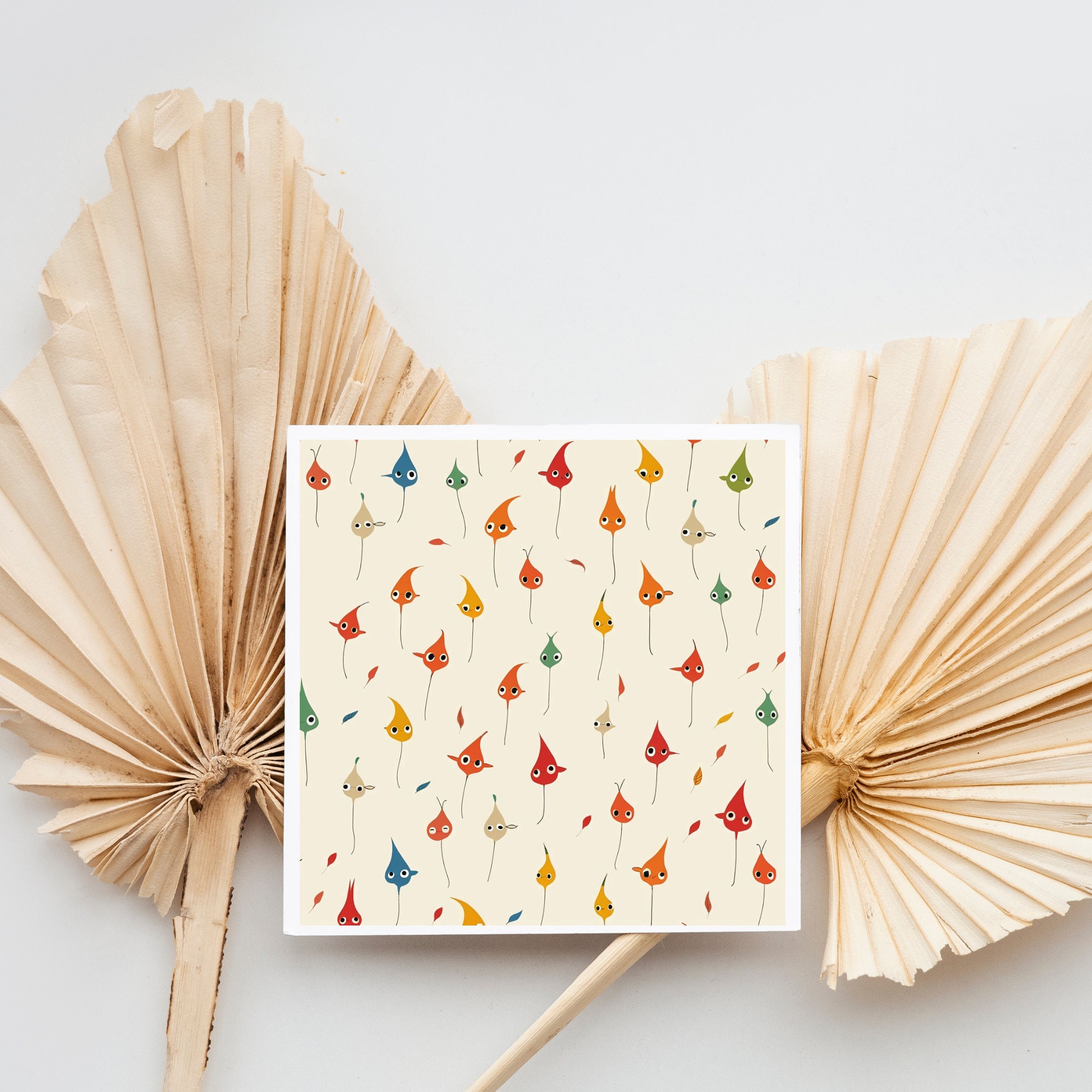 Pikmin Inspired Digital Paper: Scrapbooking Art (16 PNG, 12x12 In ...