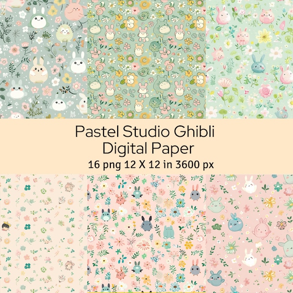 Studio Ghibli Art - Etsy
