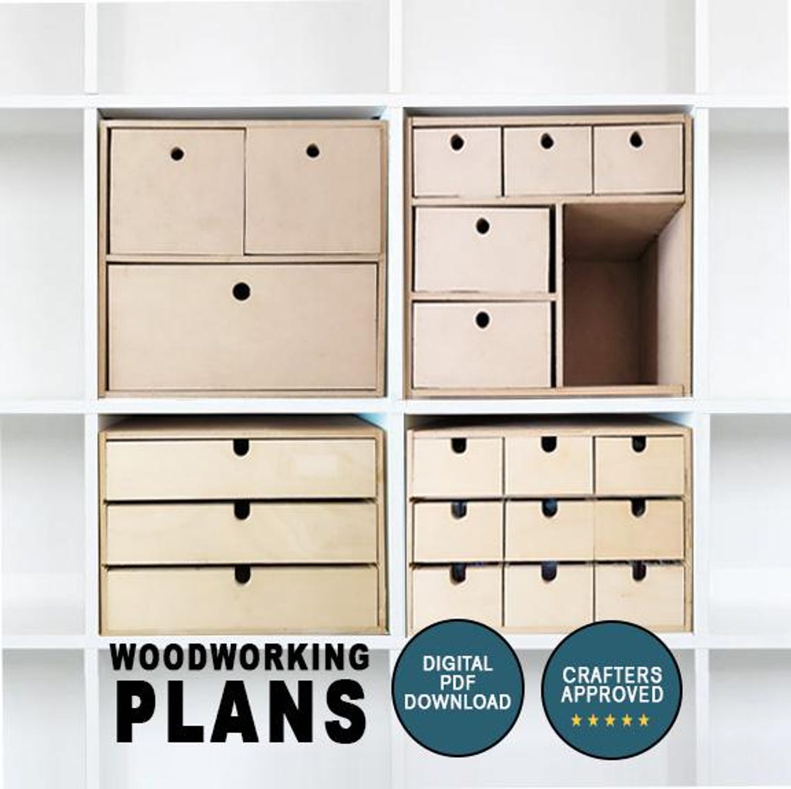 Kallax Drawer Insert Craft Room Home Office Study Kallax Insert Billy ...