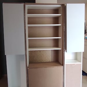 Foldable Workstation Foldable Craftroom Craft Room Closet Plans for ...