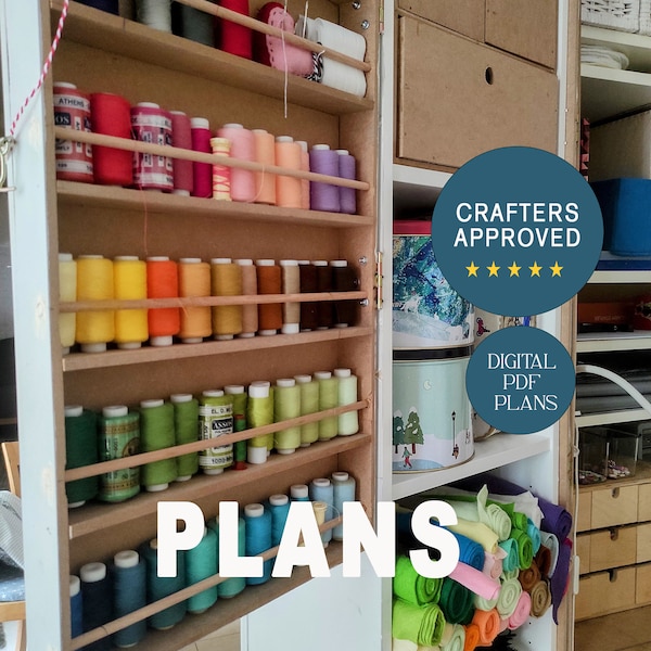 Dsplay Cabinet Woodworking Plan Craft Table Plan Compact Crafting Table ...