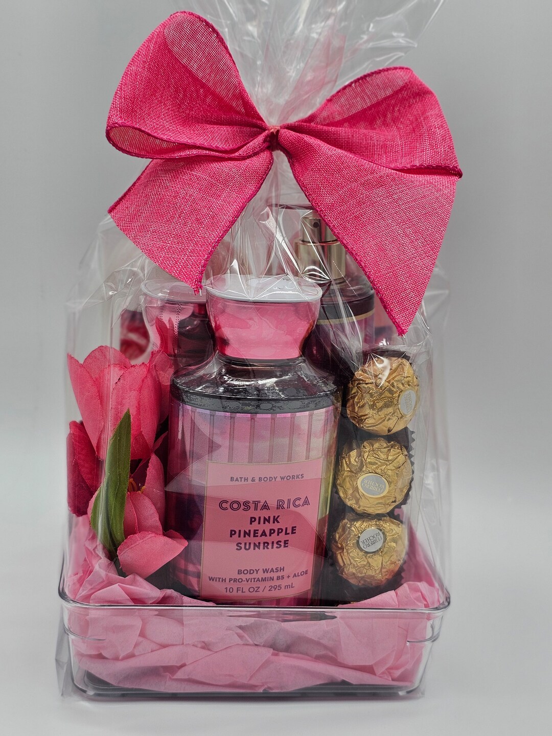 Pink Pineapple Sunrise Gift Box Set - Etsy