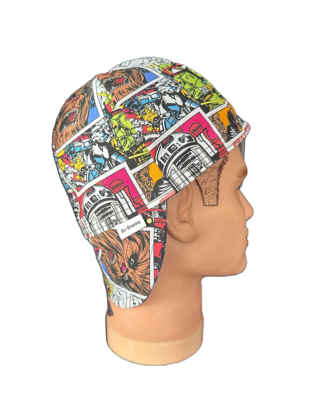 Welding Beanie Reversible Welder Cap Cotton Fabric Star Wars Theme ...