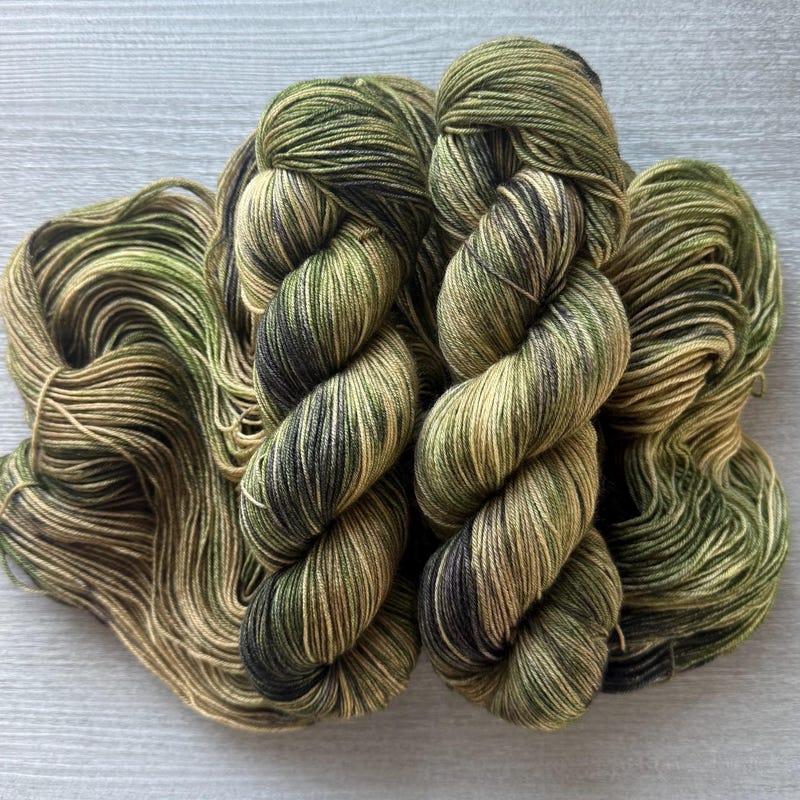 Camouflage Yarn - Etsy