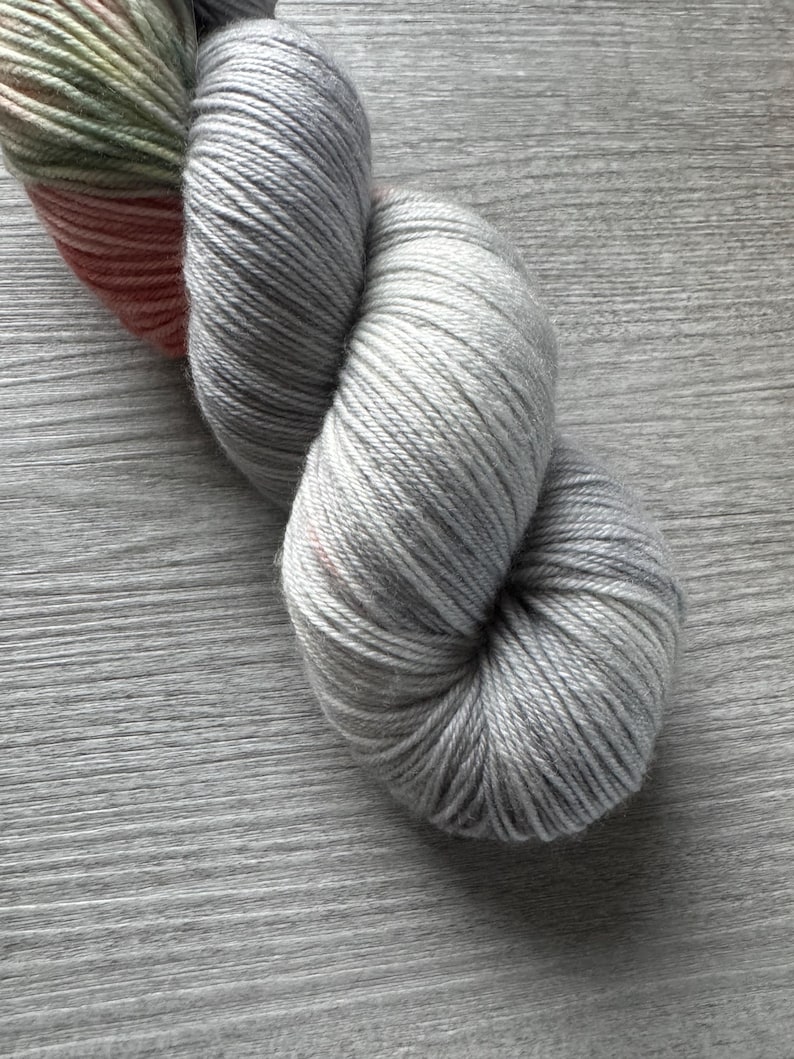 Assigned Pooling Yarn Hand Dyed Fingering Weight Yarn Super Wash Merino ...