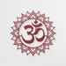 Om Sign, Om Wall Art, Om Wall Decor, Metal Om Decor, Yoga Gifts, OM ...
