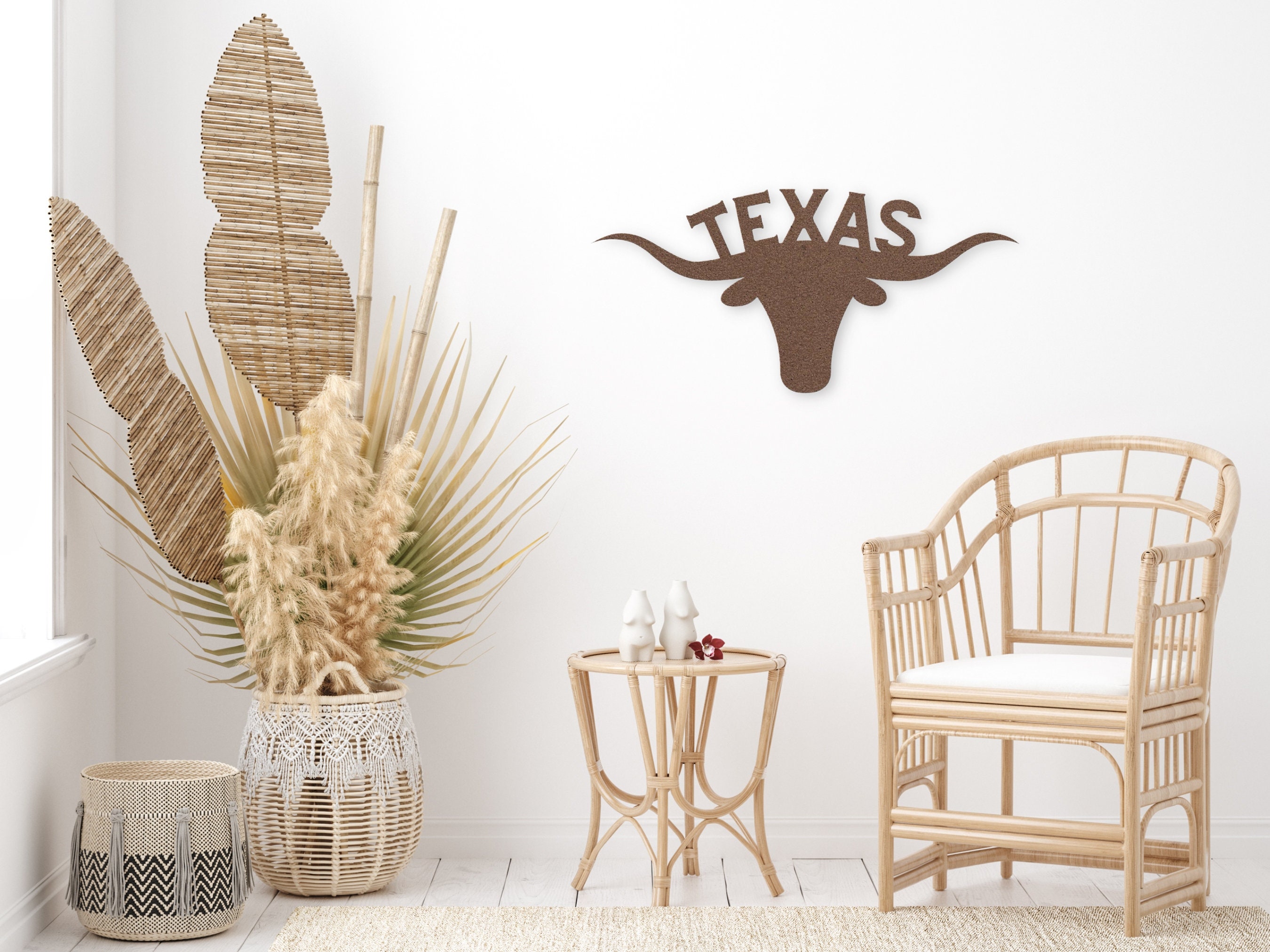 Longhorn Metal Sign, Longhorn Metal Wall Art, Longhorn Gift, Cow Skull ...