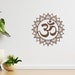 Om Sign, Om Wall Art, Om Wall Decor, Metal Om Decor, Yoga Gifts, OM ...