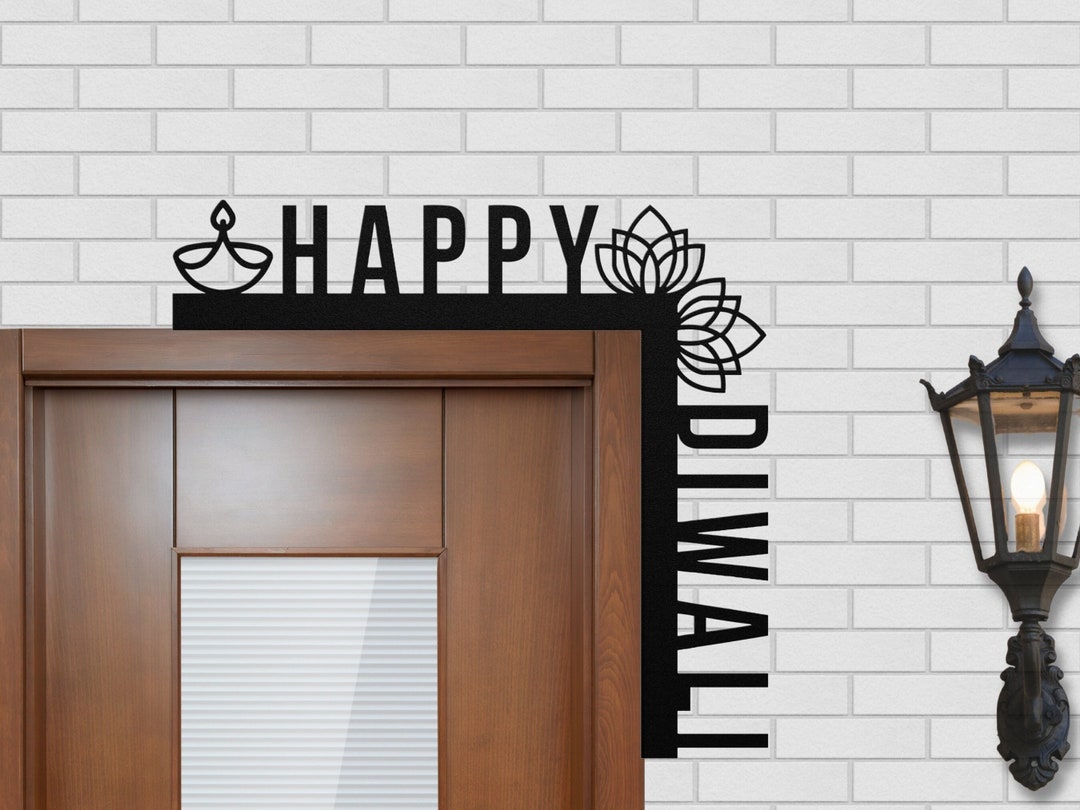 Happy Diwali Sign, Diwali Decoration, Deepavali Decoration, Happy ...