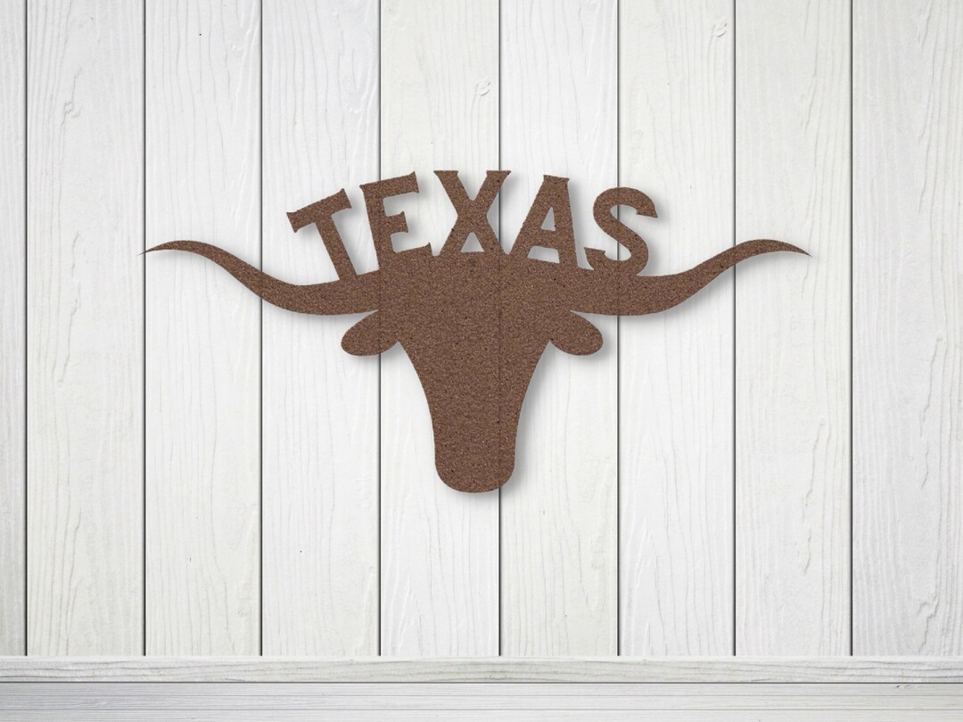 Texas Metal Sign, Texas Metal Wall Art, Texans Metal, Texas Signs ...