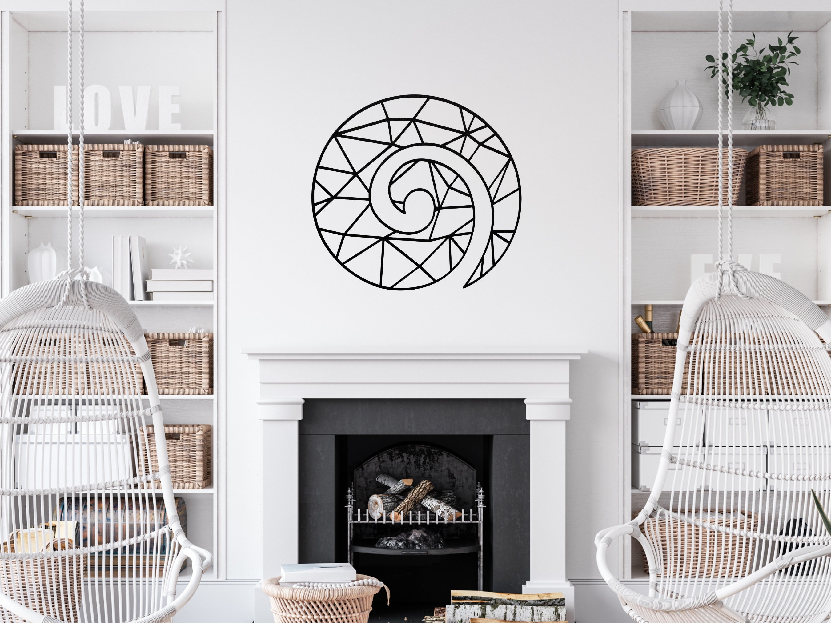 Maori Symbol, Koru Symbol, Maori Koru Metal Art, Maori Wall Art, Maori ...