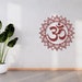 Om Sign, Om Wall Art, Om Wall Decor, Metal Om Decor, Yoga Gifts, OM ...