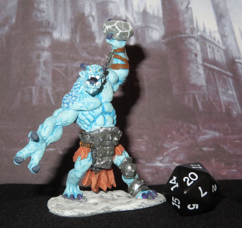 Painted Reaper Bones Troll Miniatures - Etsy