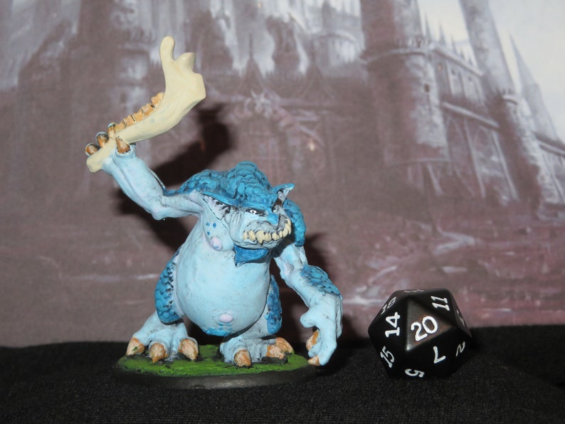 Painted Reaper Bones Troll Miniatures - Etsy