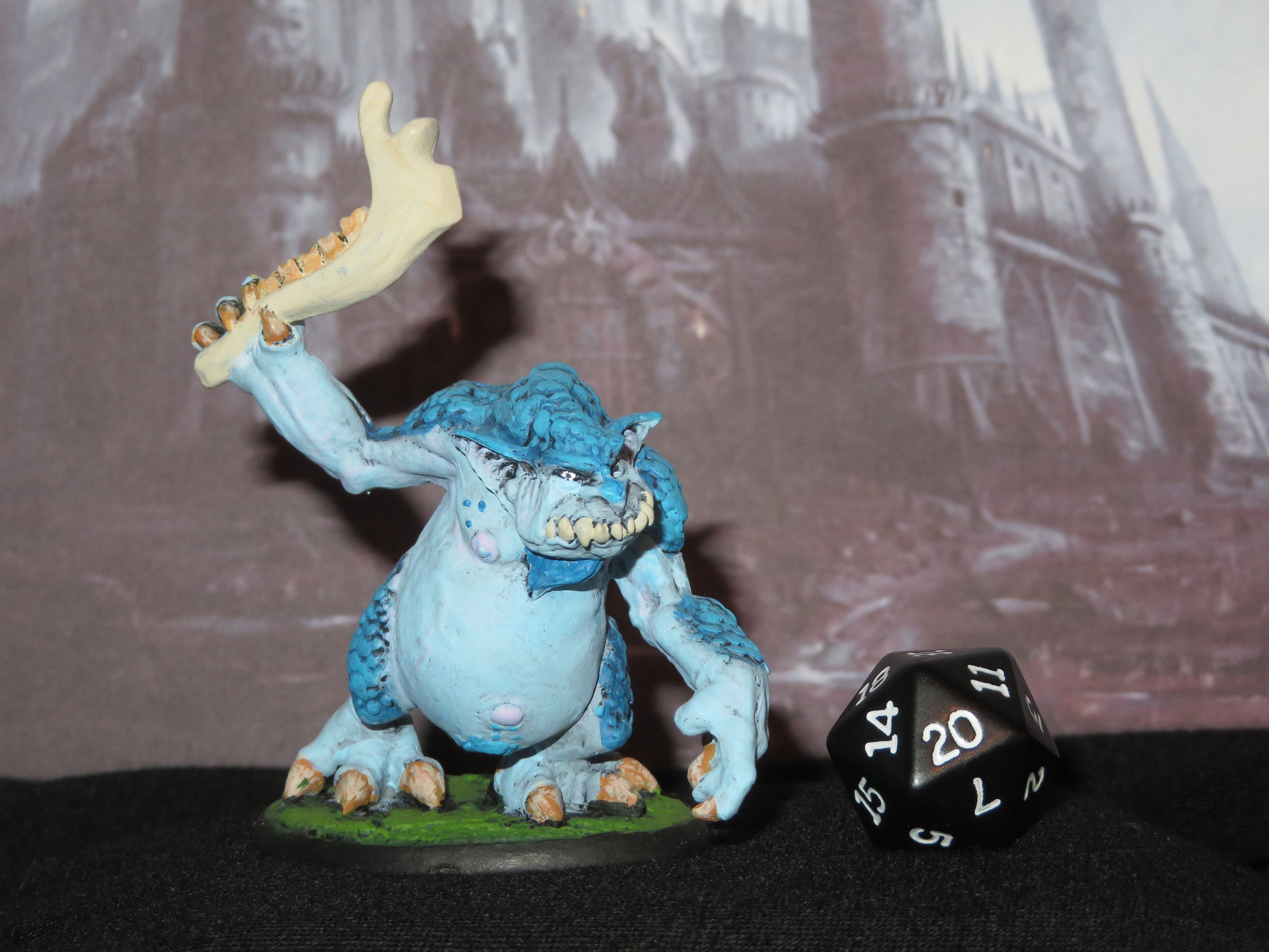 Painted Reaper Bones Troll Miniatures - Etsy