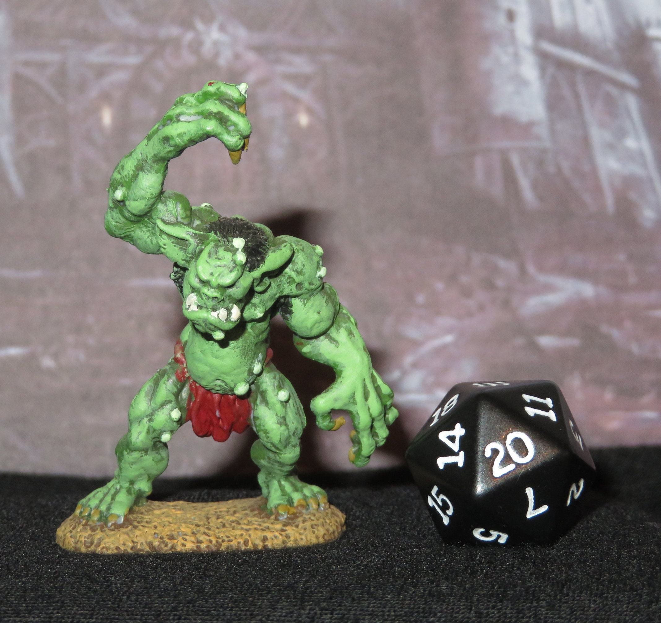 Painted Reaper Bones Troll Miniatures - Etsy