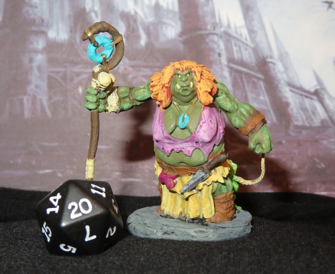 Painted Reaper Bones Ogre Matriarch - Etsy
