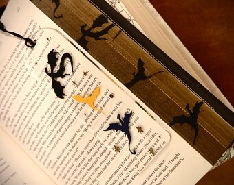 All Saddled Up Bookmark Fourth Wing Licensed Merch Bookish Gifts Tairn ...