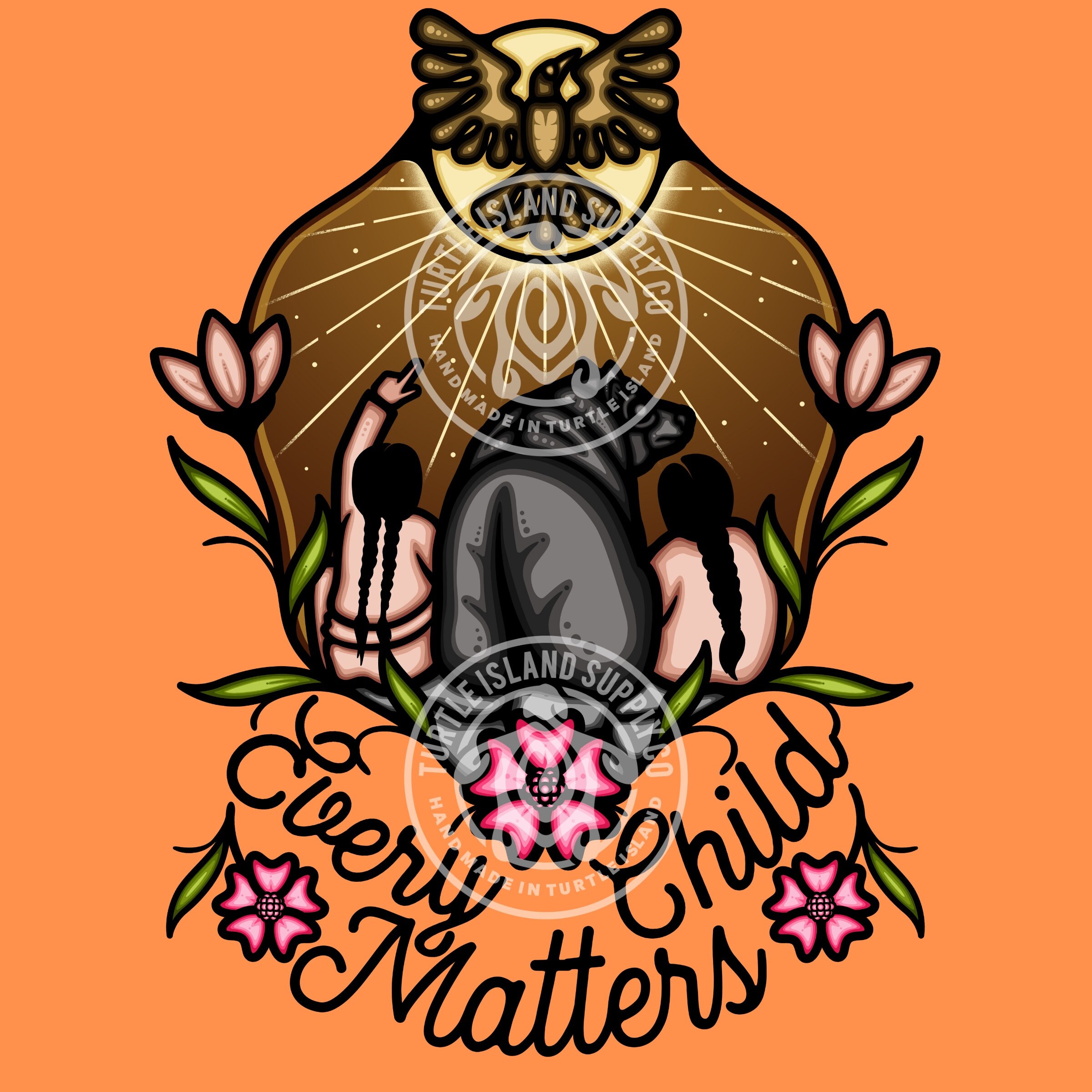 Every Child Matters Binesi Digital Download Indigenous Art Colouring ...