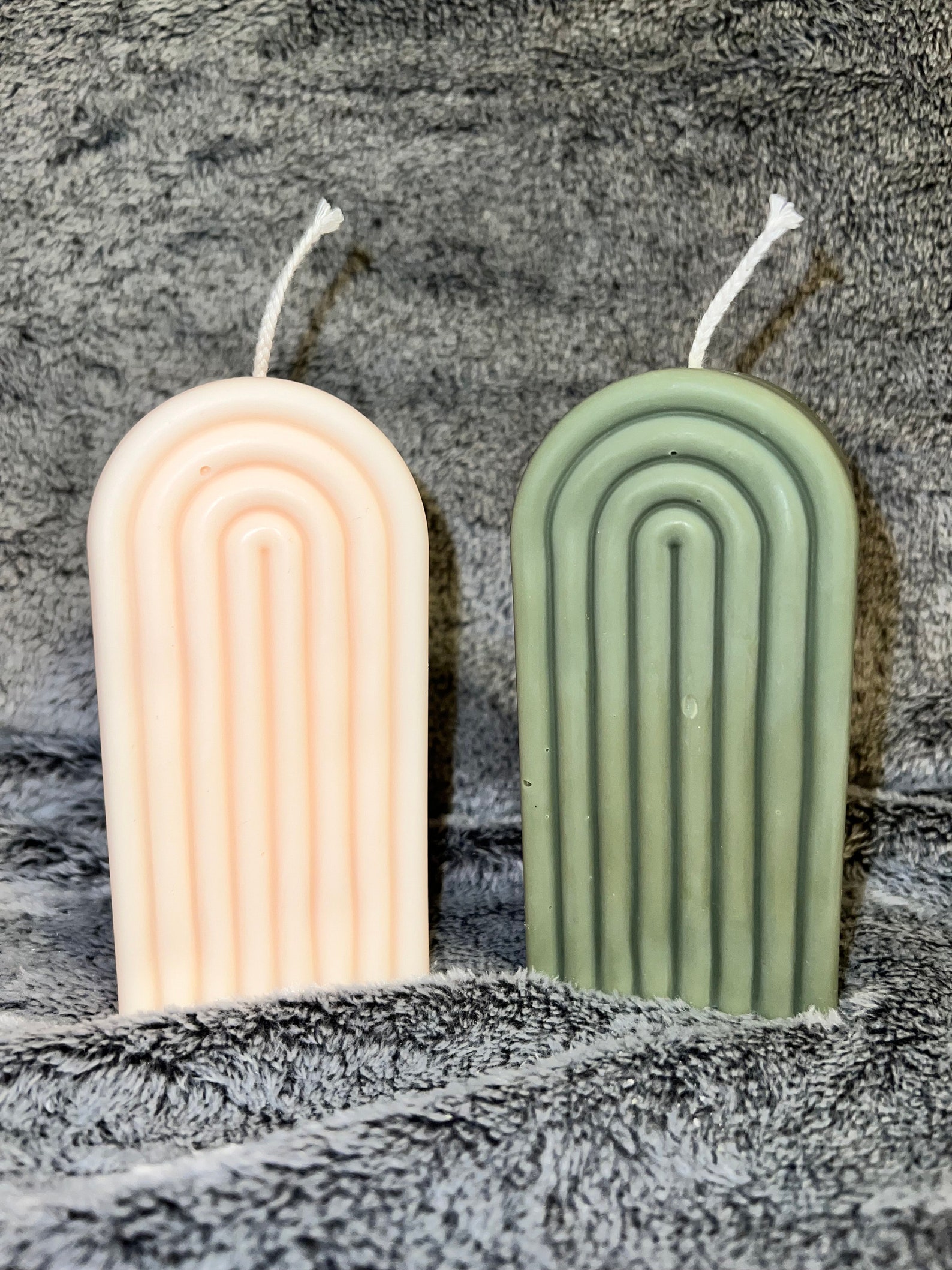 Rainbow, Candle, Candles, Rainbow Candle, Arc, Arc Candle - Etsy