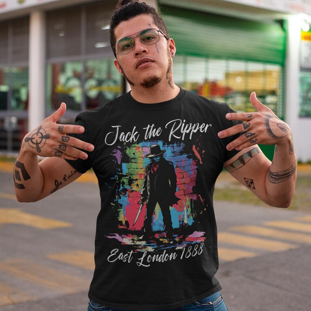 Jack the Ripper Graffiti T-shirt - Urban Legend Shirt - Etsy