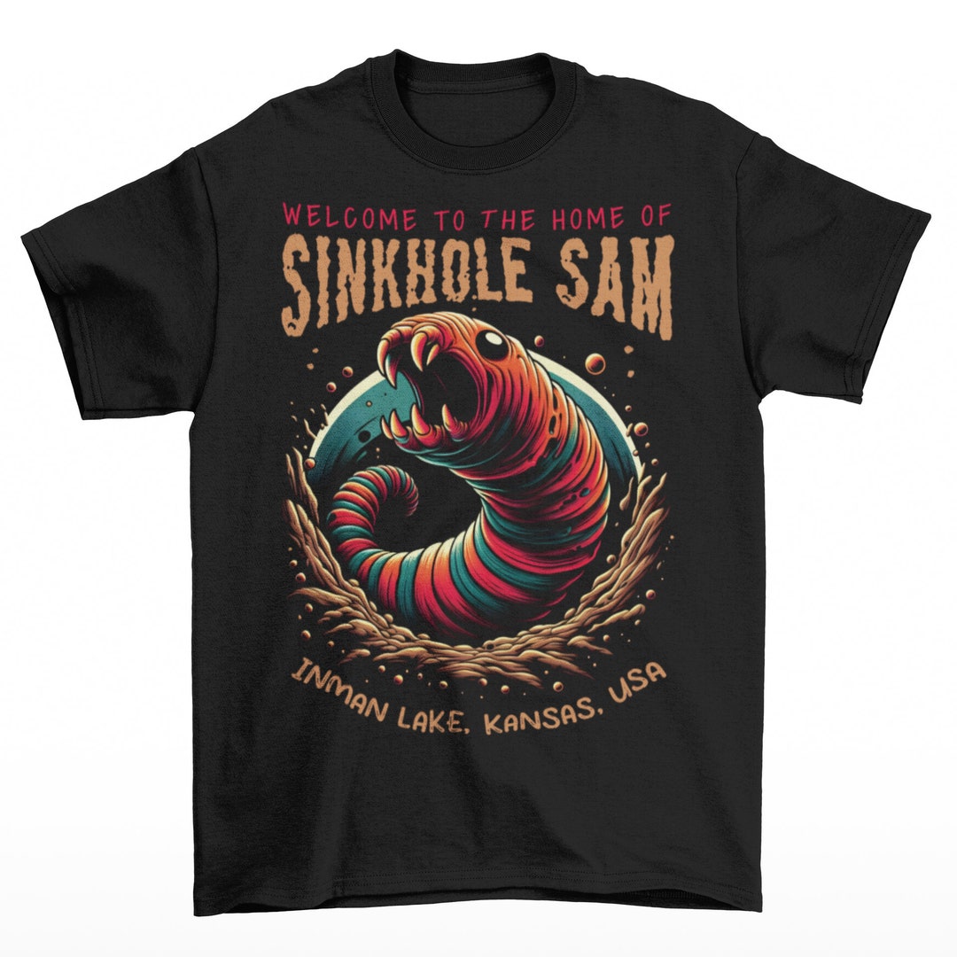 Sinkhole Sam T-shirt Cryptid Shirt Cryptozoology Gift - Etsy