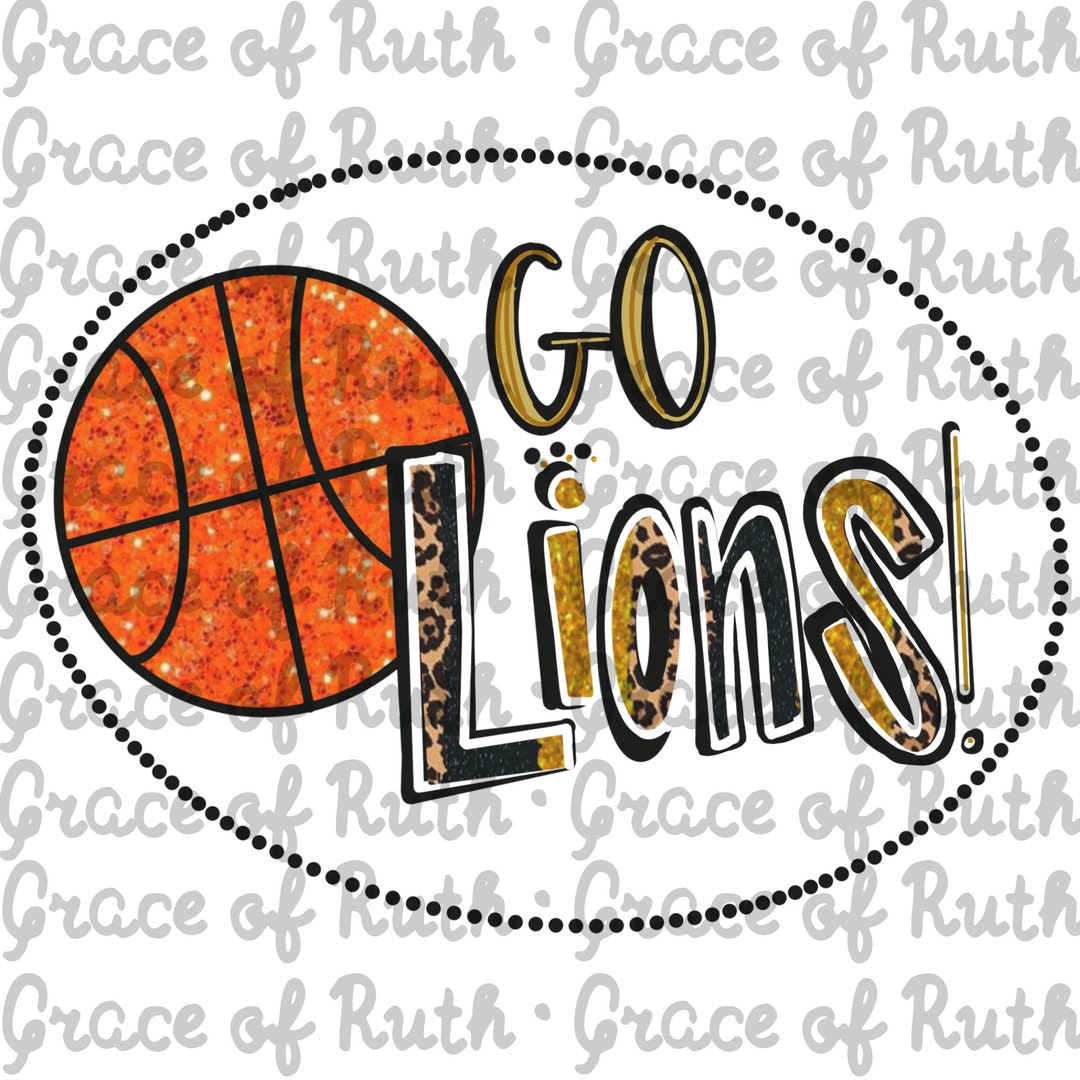 Team Spirit PNG: Go Lions - Etsy