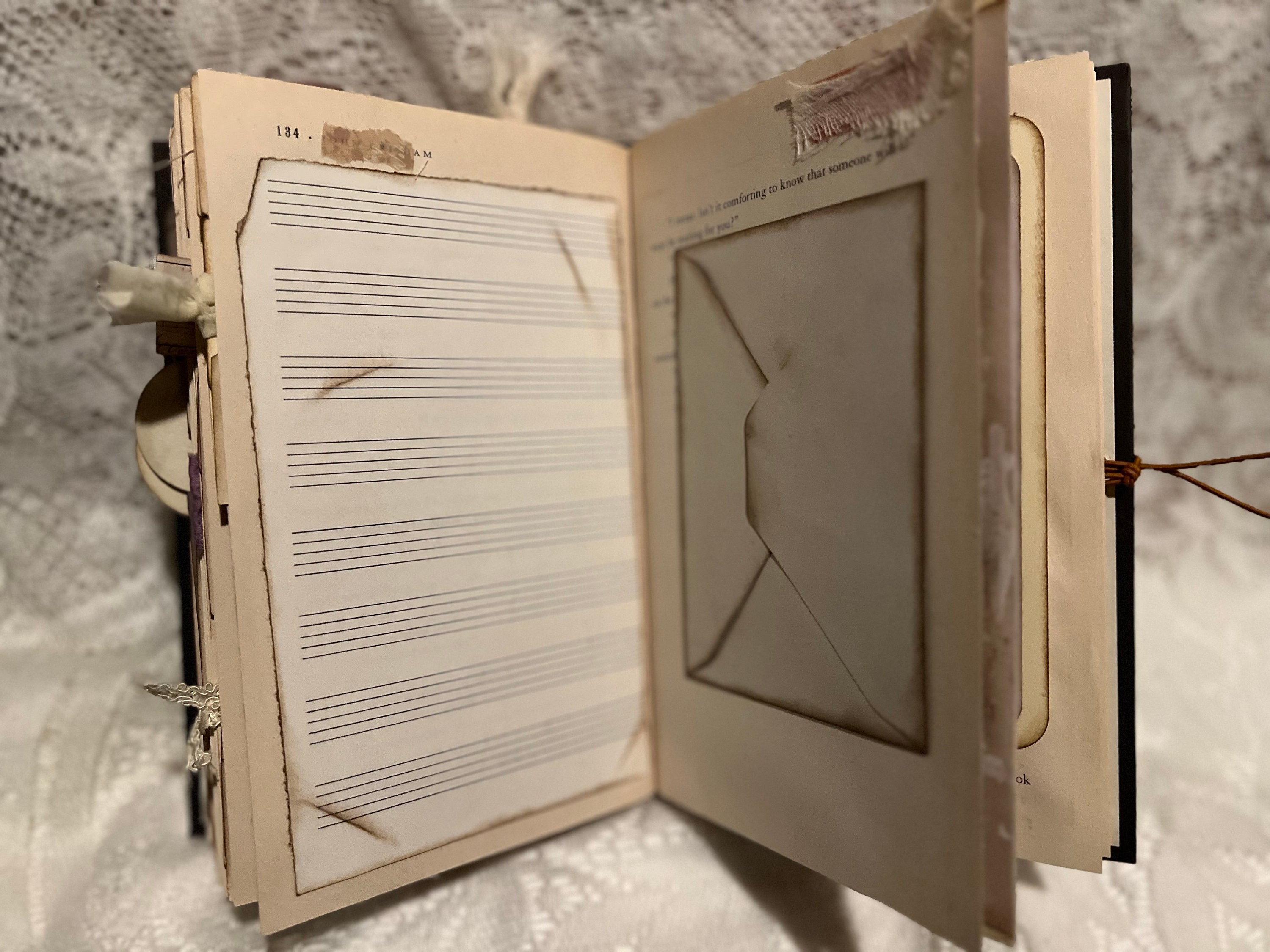 Altered Book Junk Journal - Etsy