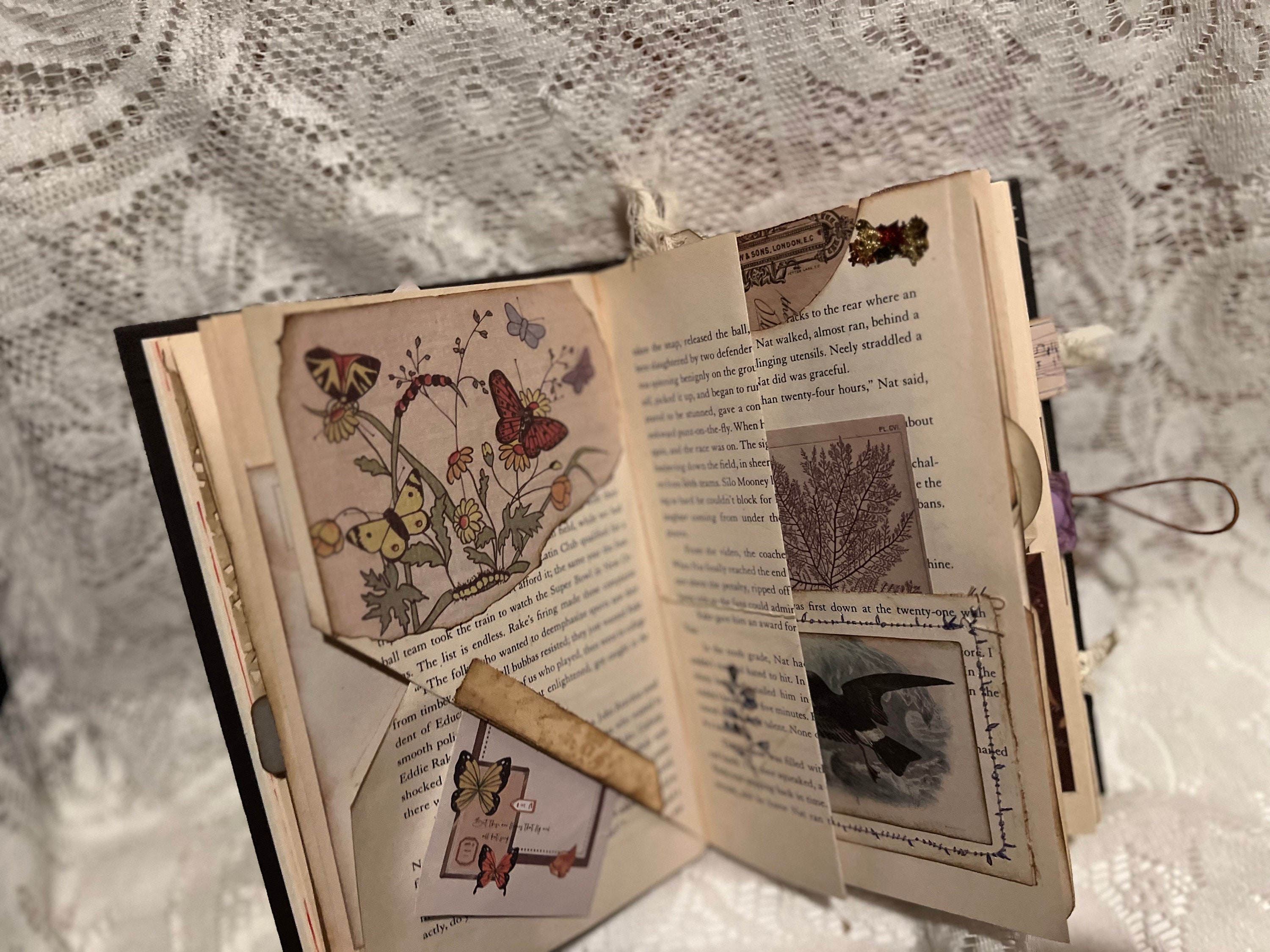 Altered Book Junk Journal - Etsy