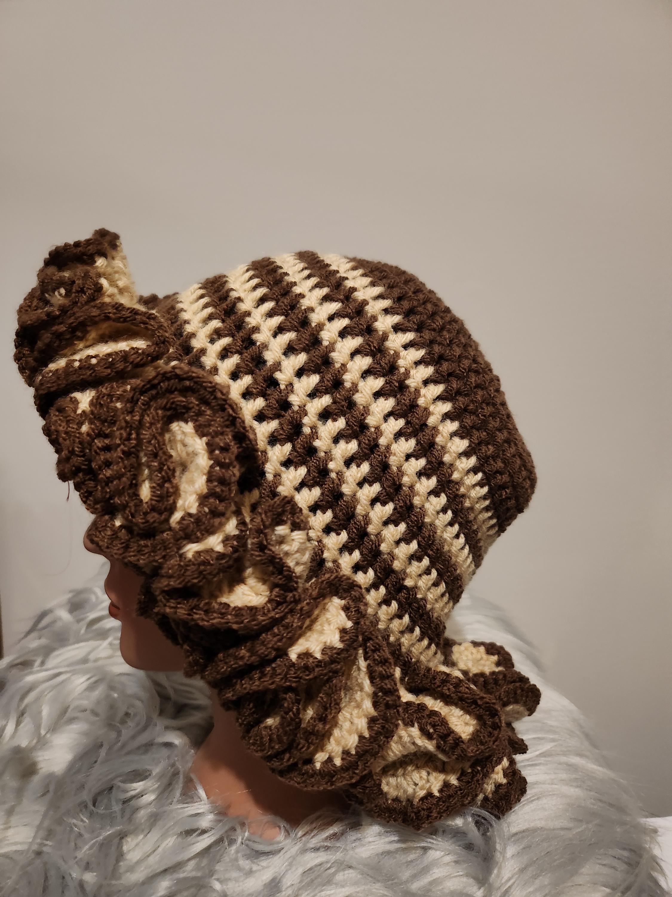 Crochet Ruffle Bucket Hat - Handcrafted Crochet Hat - Etsy