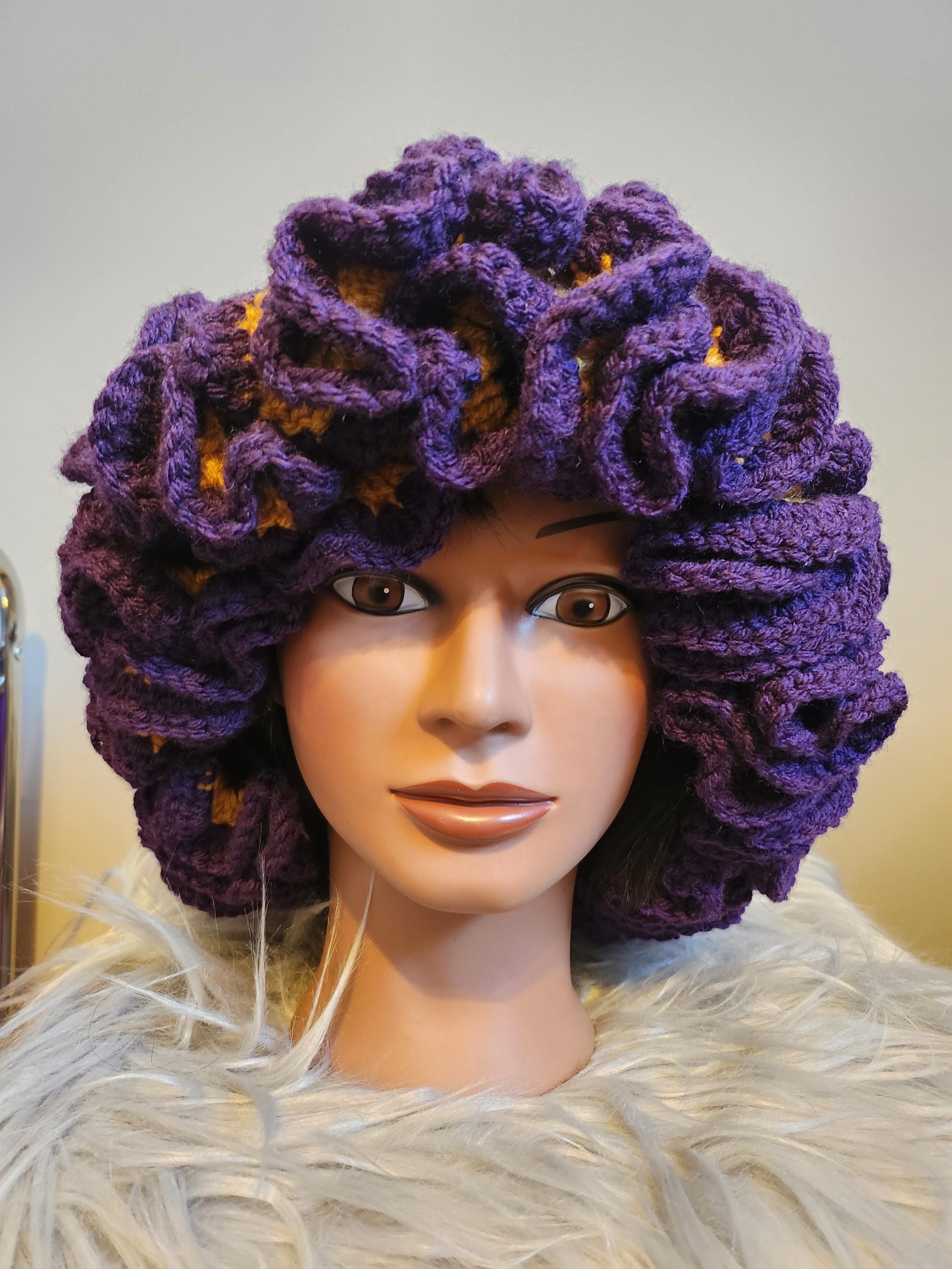 Crochet Ruffle Bucket Hat - Handcrafted Crochet Hat - Etsy