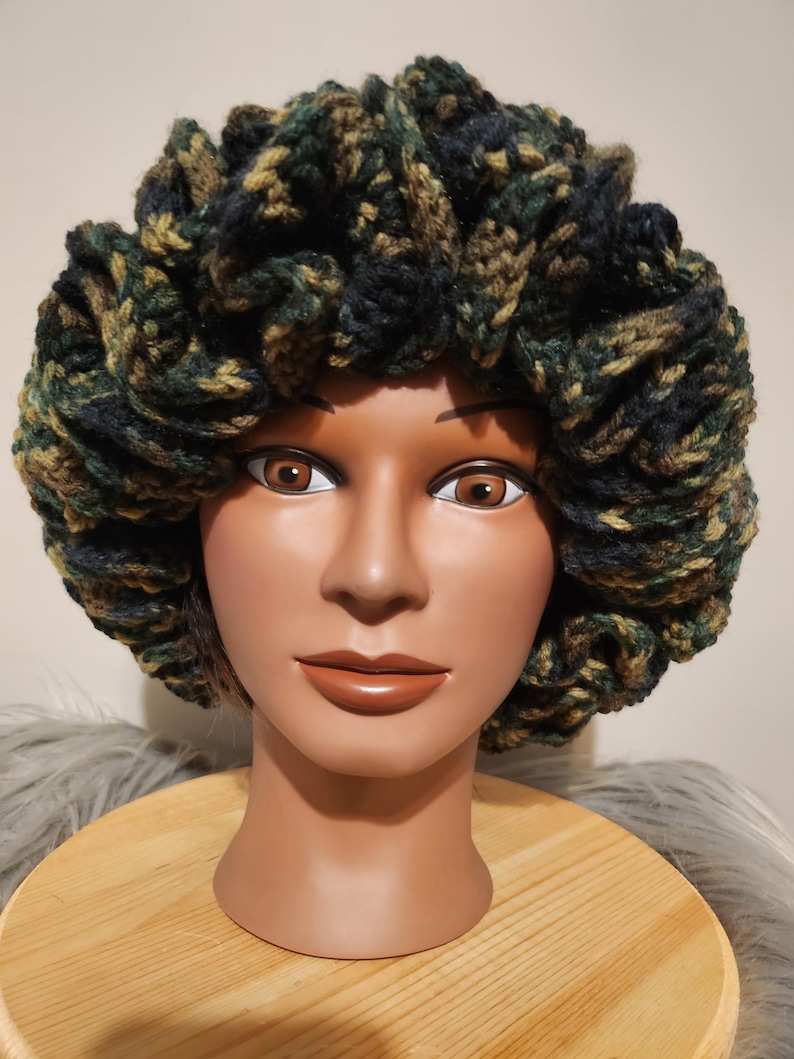 Crochet Ruffle Bucket Hat - Handcrafted Crochet Hat - Etsy