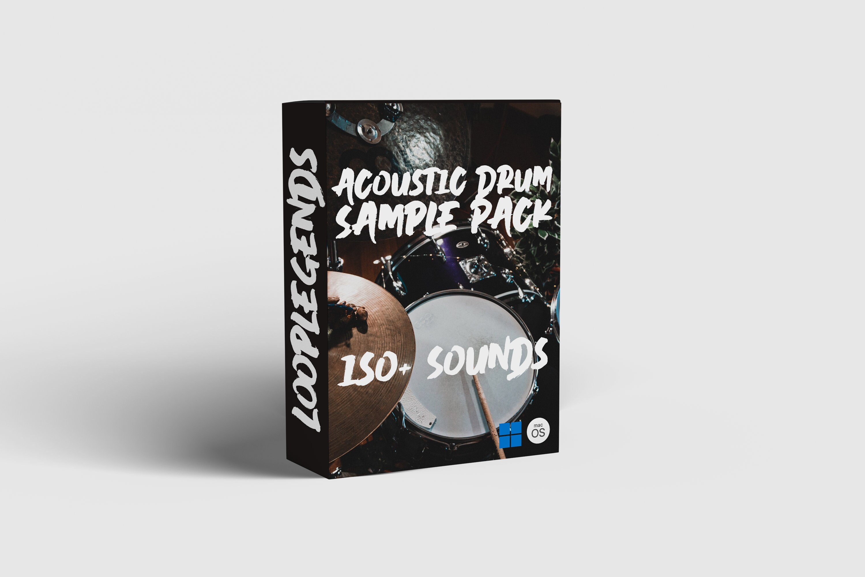 150+ Acoustic Drum Sample Pack, Drum Kit Sounds and Samples, Trap ...