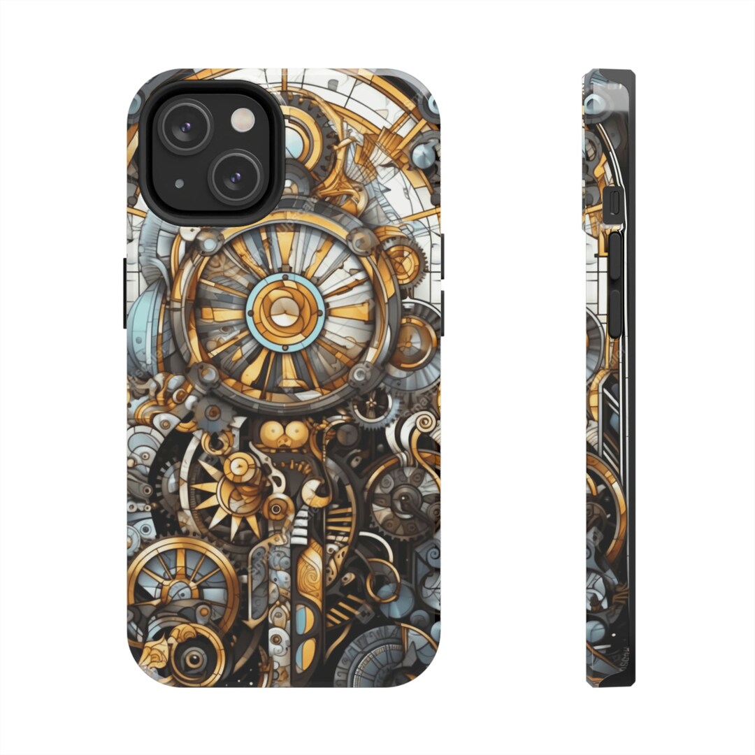 Steampunk Style Stained Glass Collection Tough Phone Cases - Etsy
