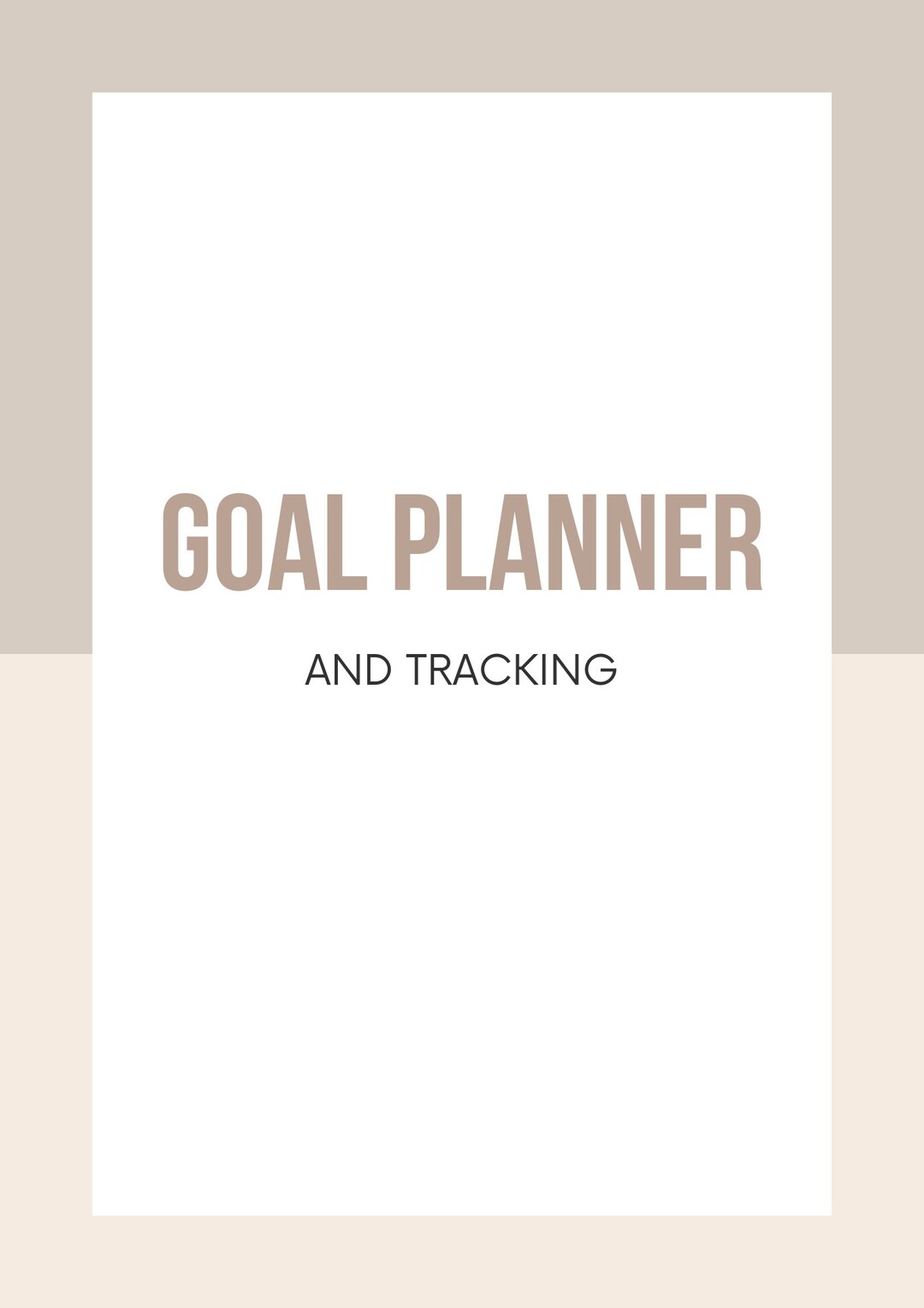 Goal Planner, Goal Tracker, Success, Achievements, Organized, Progress ...