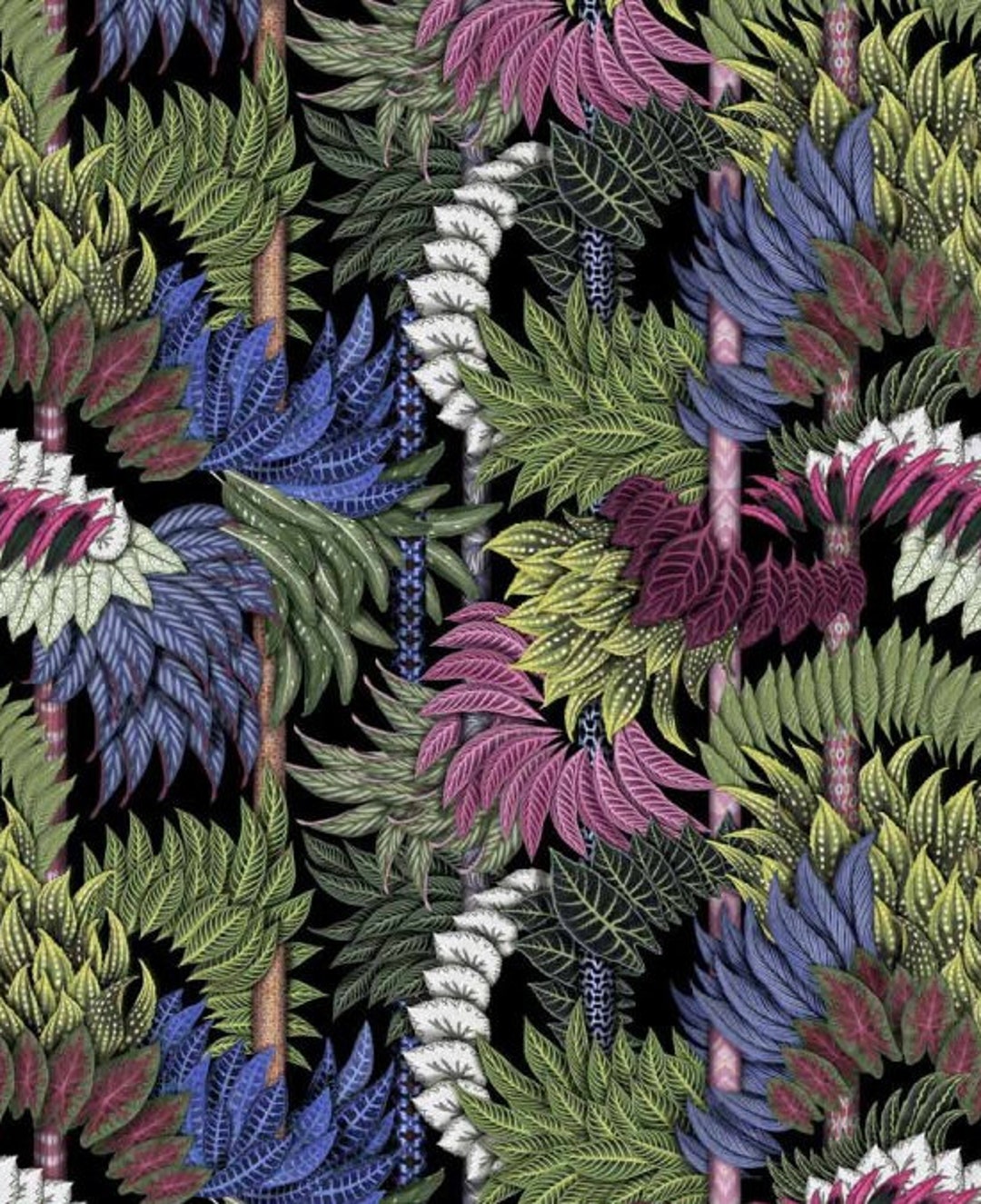 Designers Guild Velvet Fabric - BELORIZONTE - JAIS - Christian Lacroix ...