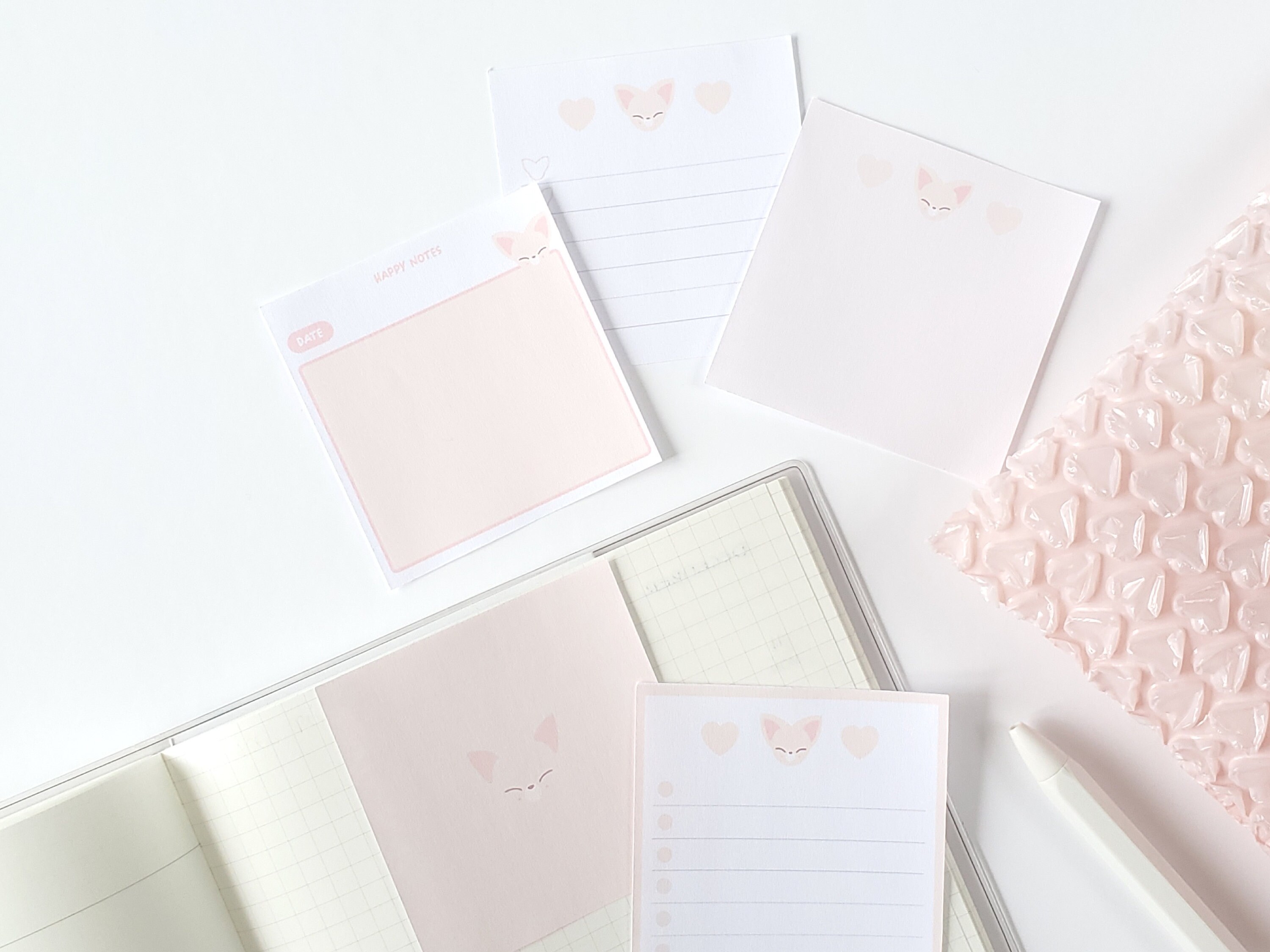 Cute Foxi.ny Memo Sheets Pack | Printable Stationery | Stray Kids ...