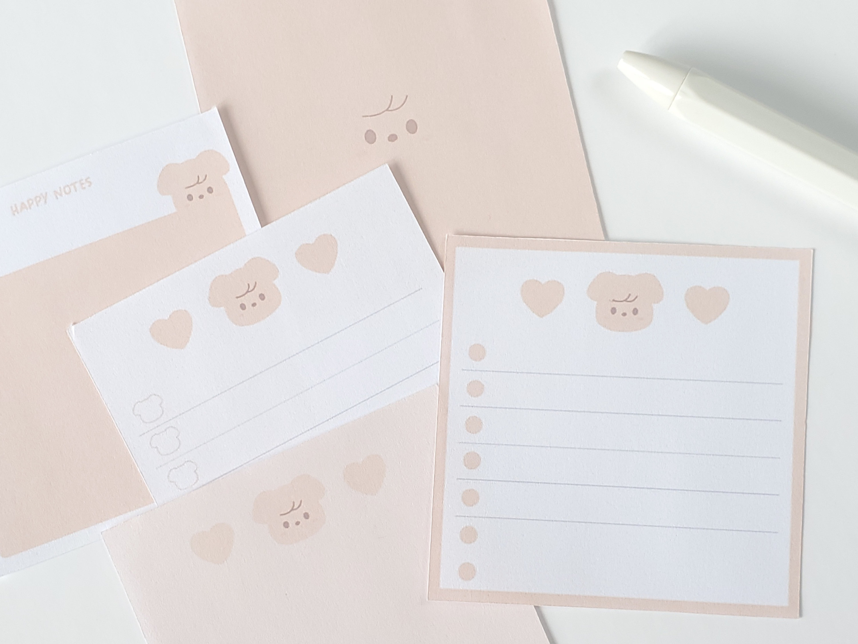 Cute Puppym Memo Sheets Pack | Printable Stationery | Stray Kids ...