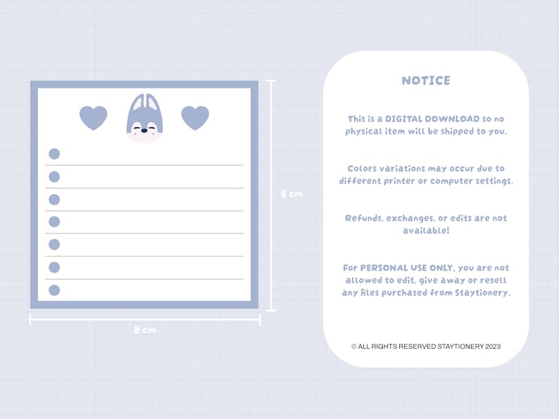 Cute Skzoo Memo Sheets Printable Stationery Stray Kids - Etsy